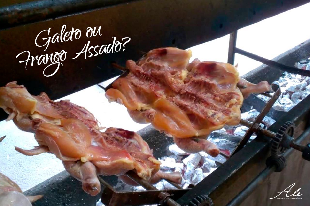 GALETO OU FRANGO ASSADO?