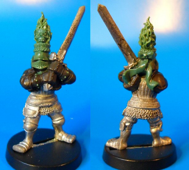 WK's Miniature Imperium: Human Templar Knights of the God of Death - Greens