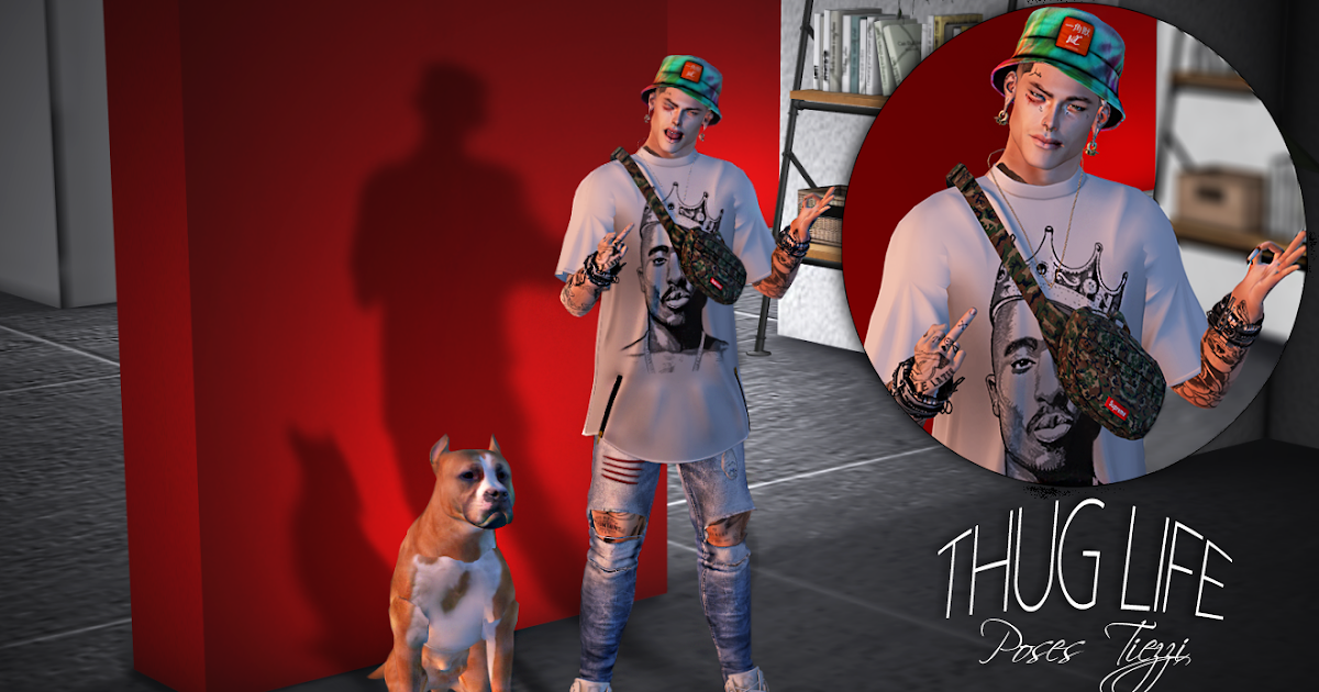 Poses Tiezzi: Pose - Thug Life
