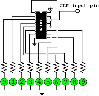 DC Electronics and Nerd Stuff: 8 Step Sequencer with 555 Timer and 4017 ...