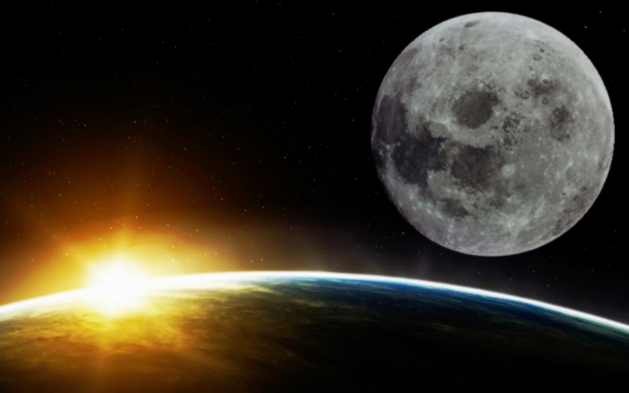 Pamantul si Luna | Poze Super Misto