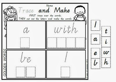 40 weeks, 40 classrooms!: New pack released: Trace and Make high ...