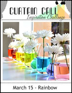 Inking Aloud: Curtain Call Inspiration Challenge-Rainbow