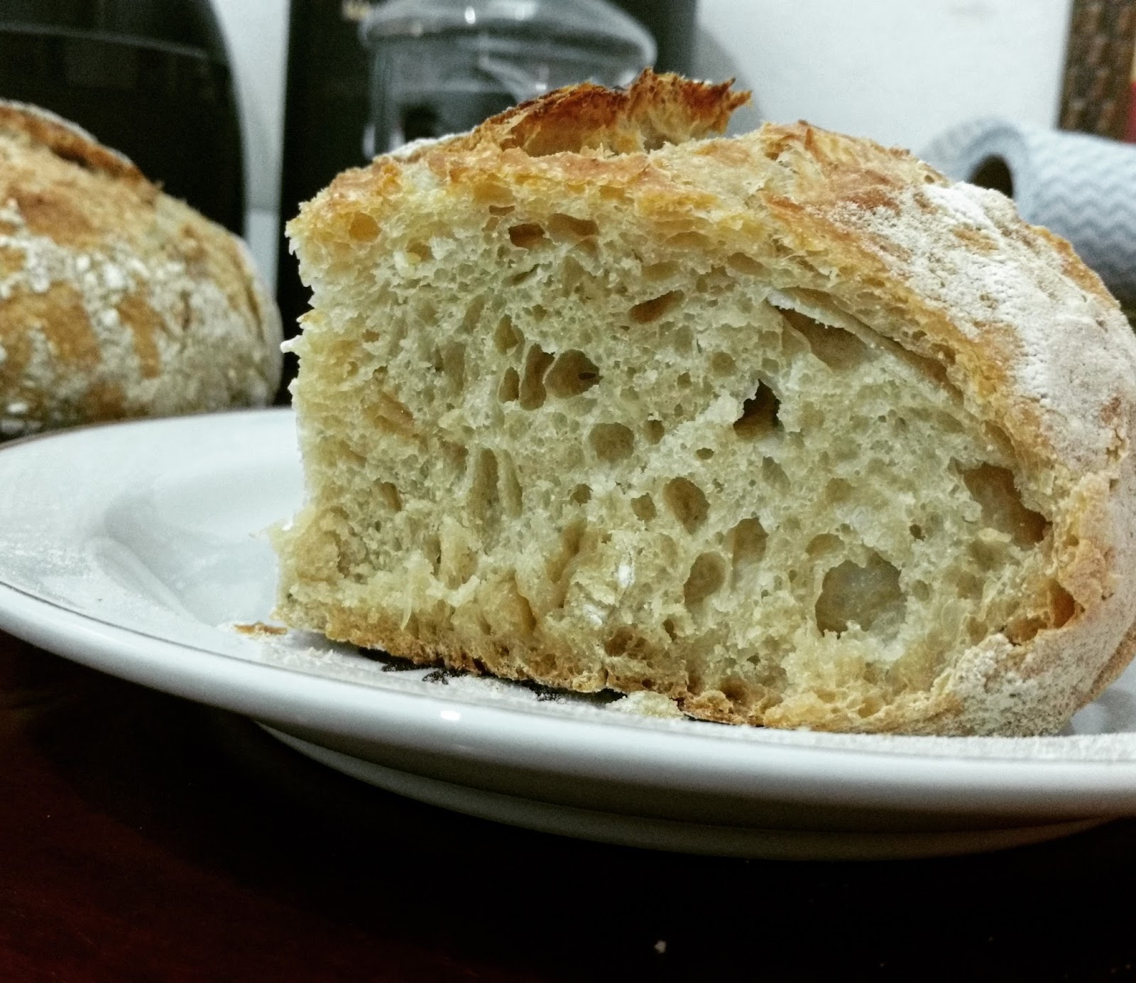 No-Knead Bread - Pão sem Sova (com fermentação natural) ~ Leia antes de ...