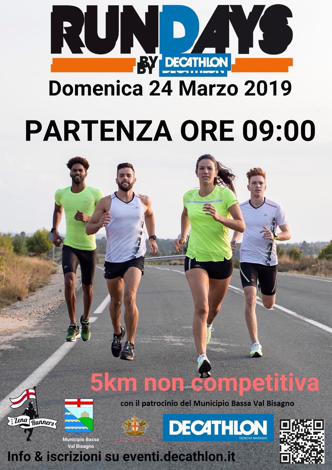 Genova di corsa: Run Days by Decathlon a Marassi - locandina