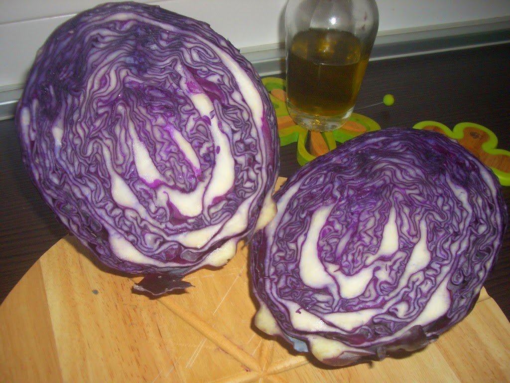 Apprendista mamma: Tre ricette con la verza rossa