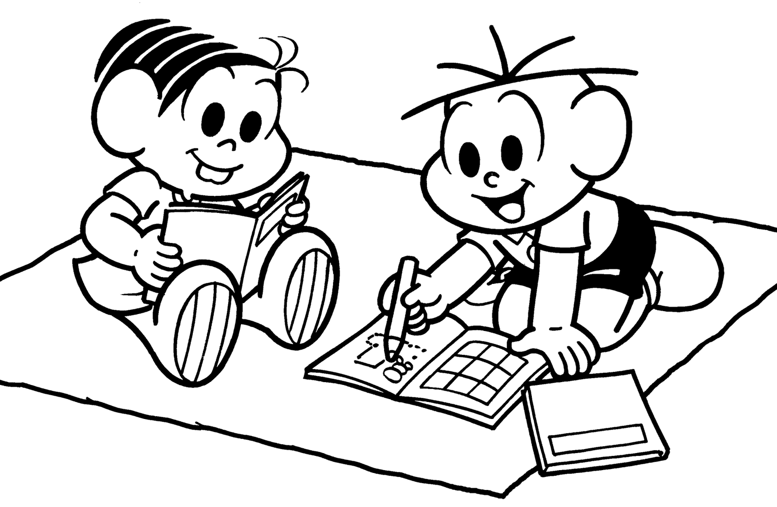 Desenhos - Dia do Livro Infantil para Colorir - Colorir | Desenhos Para ...