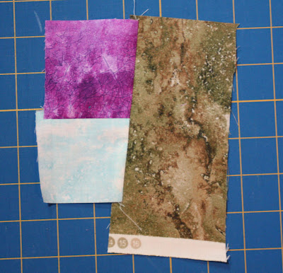 Inspired by Fabric: Wonky Log Cabin Mug Rug Tutorial