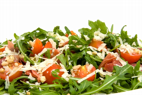 My open cookbook: Arugula and red currants salad