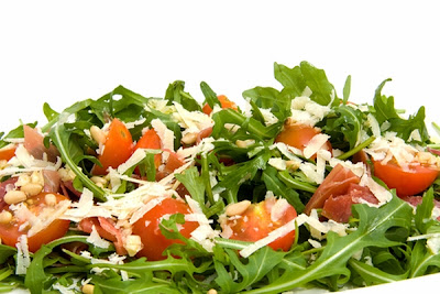 My open cookbook: Arugula and red currants salad