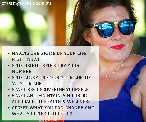 HAVING THE PRIME OF YOUR LIFE RIGHT NOW - Cresting The Hill