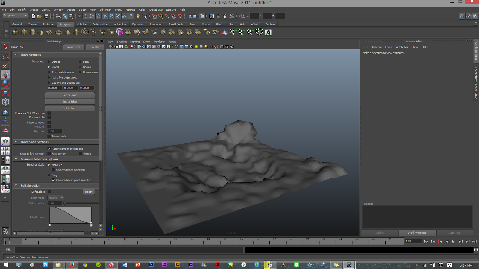 Maya Landscape Modelling - Forest of Agandia: Working Progress on the ...
