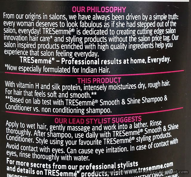 Everything About Anything: TRESemme Smooth and Shine Shampoo and ...