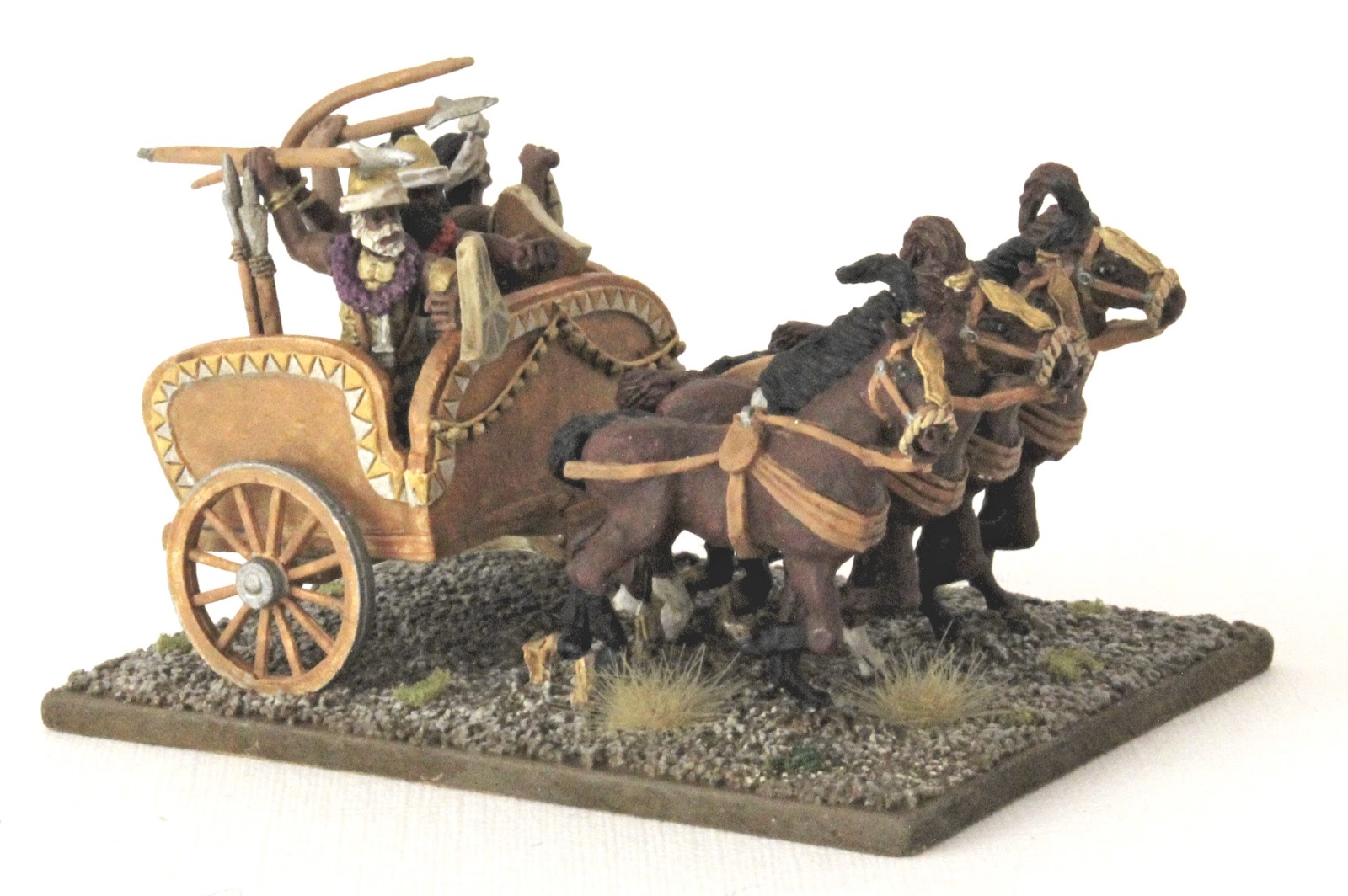 Bucellarii: More Indian Four Horse Chariots