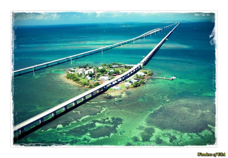 Mindblowing Planet Earth: 7 Mile bridge Florida keys