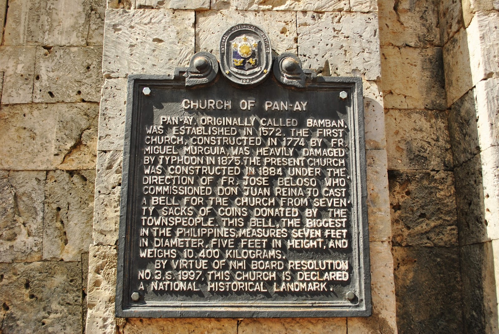 Backpacking Pilipinas: Panay’s “dakong lingganay”: the biggest church ...