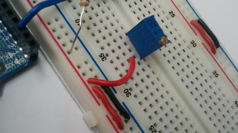 Arduino Trimpot Potentiometer Interfacing How To Technomates Solutions Robotics Iot