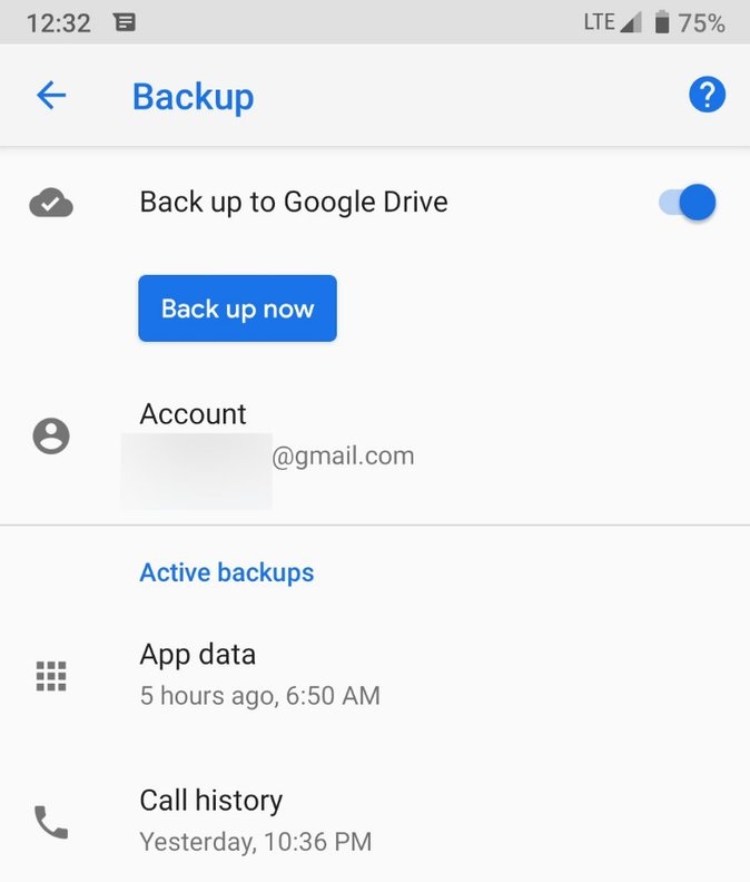 Google está a activar backup manual dos Android para o Google Drive ...