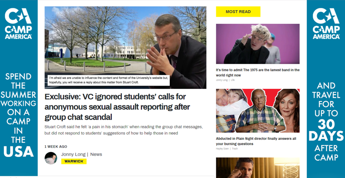 Persuasion and Influence: Campaigning for Anonymous Reporting at ...