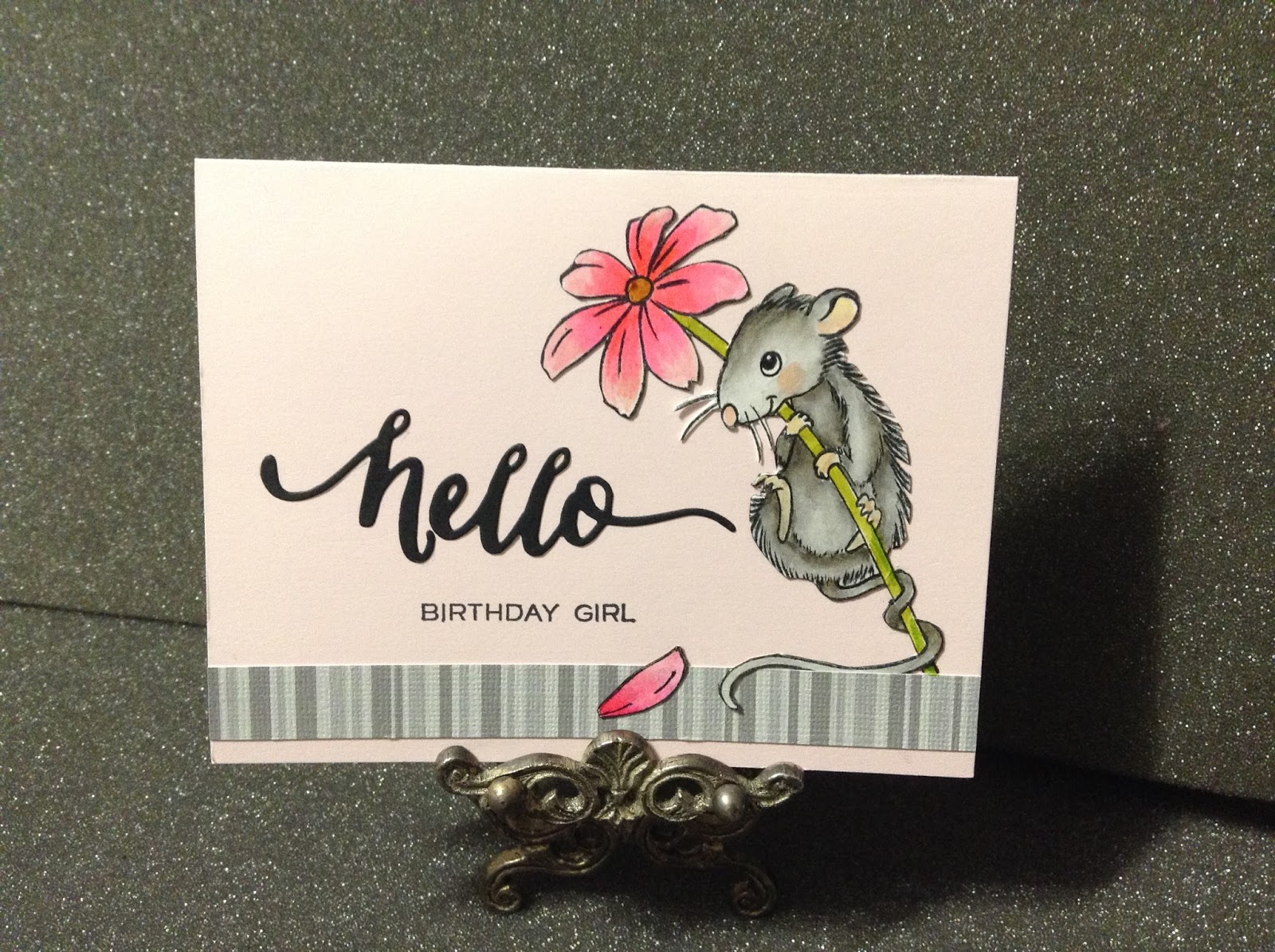 PaperArts Cafe: Hello Birthday Girl Card