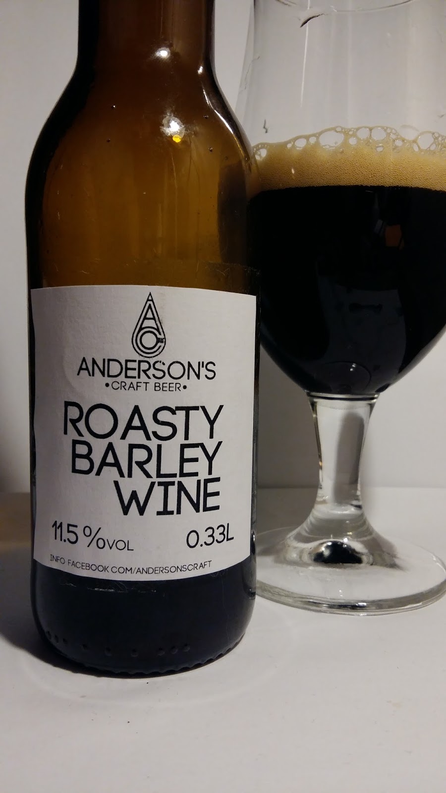 Gambrinuse õllepäevik: Roasty Barley Wine