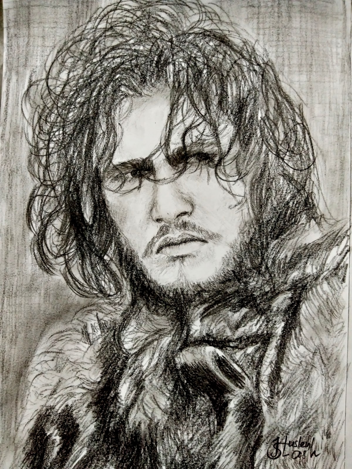Jon Snow Drawing