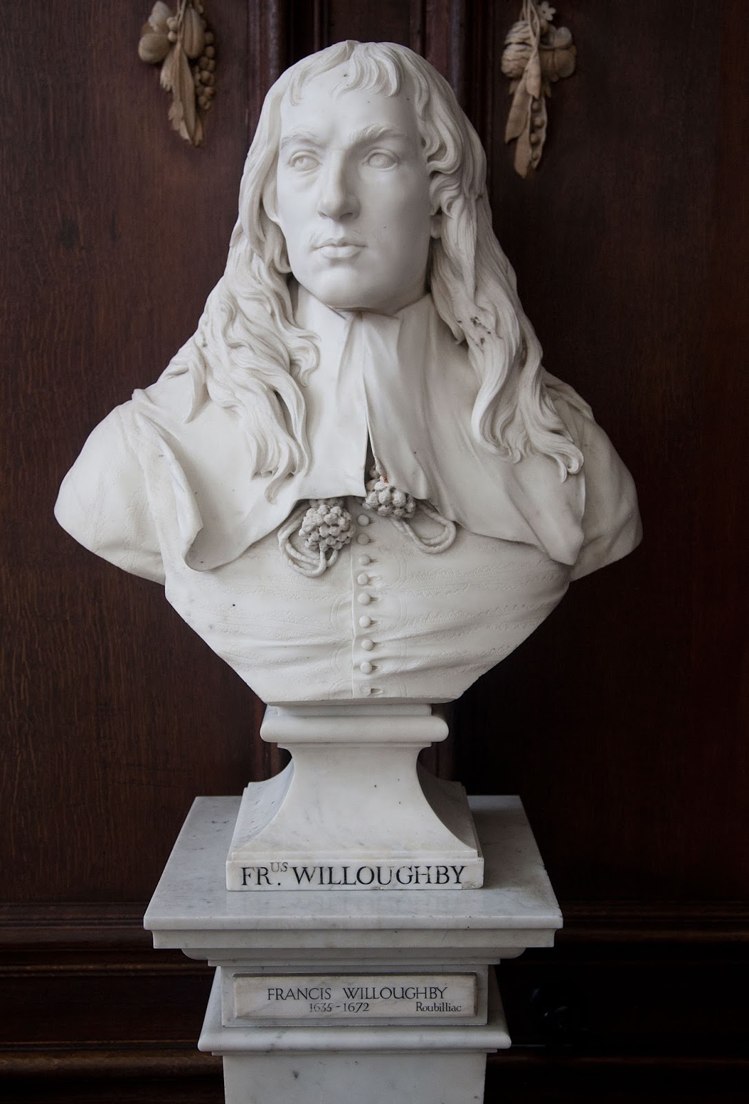 Bath, Art and Architecture: Bust of Francis Willoughby in the Wren ...