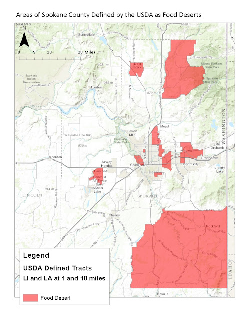 Food Security in Spokane: Food Deserts?
