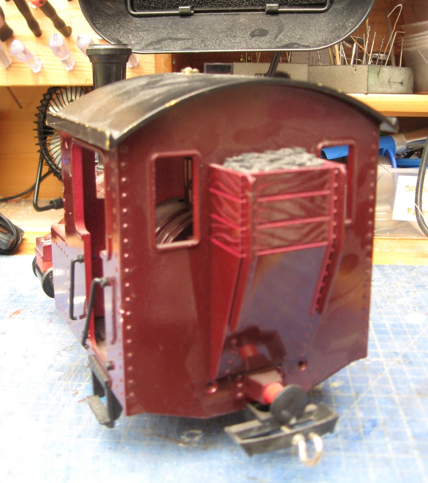 Peckforton Light Railway: How I bashed an LGB Otto into a sort of Black ...