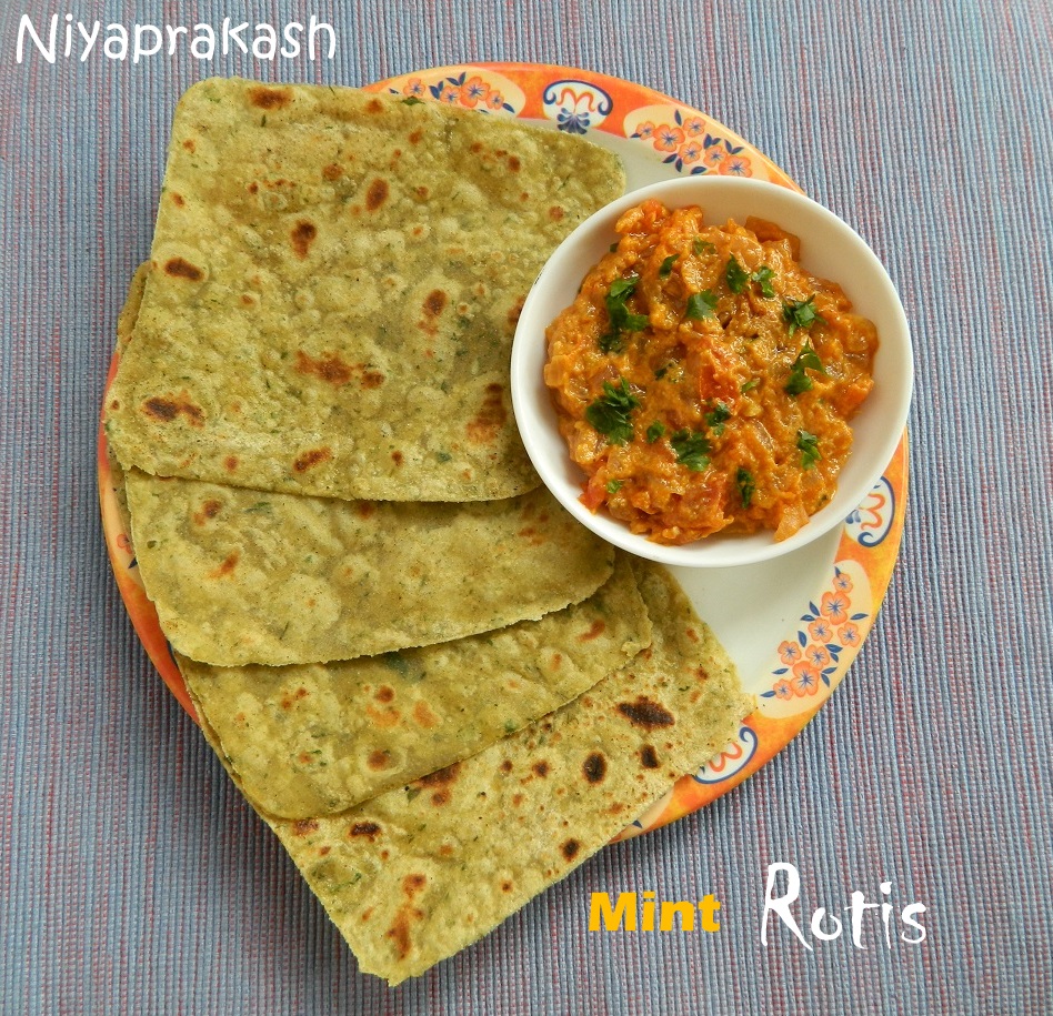 Niya's World: Mint (Pudina) Rotis