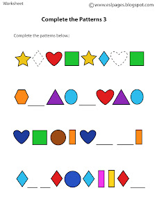 Esl Pages: Patterns Worksheets