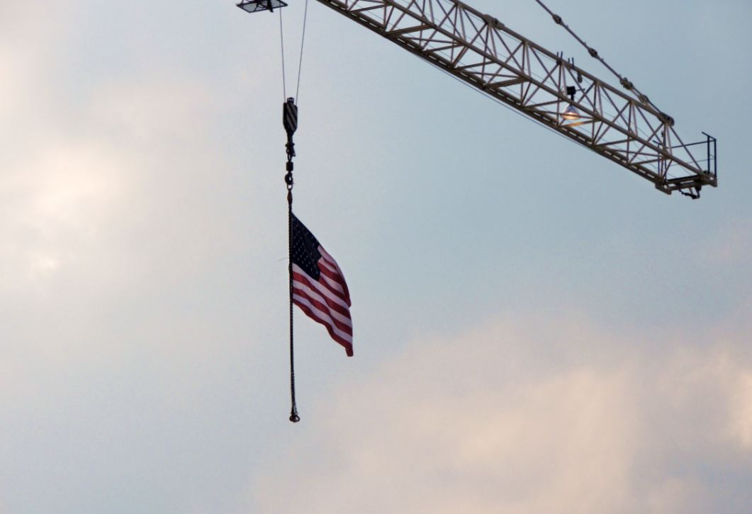 H-Town-West Photo Blog: American Flags in the Energy Corridor