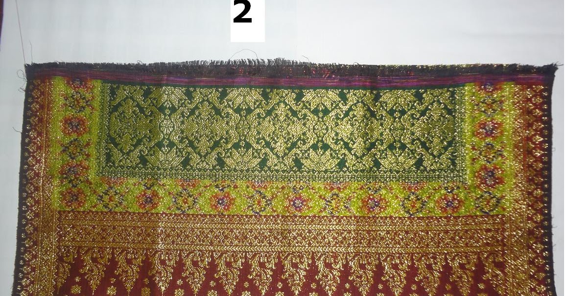 Songket Palembang Cek Na: Jual Songket Palembang Motif Bunga Sumping