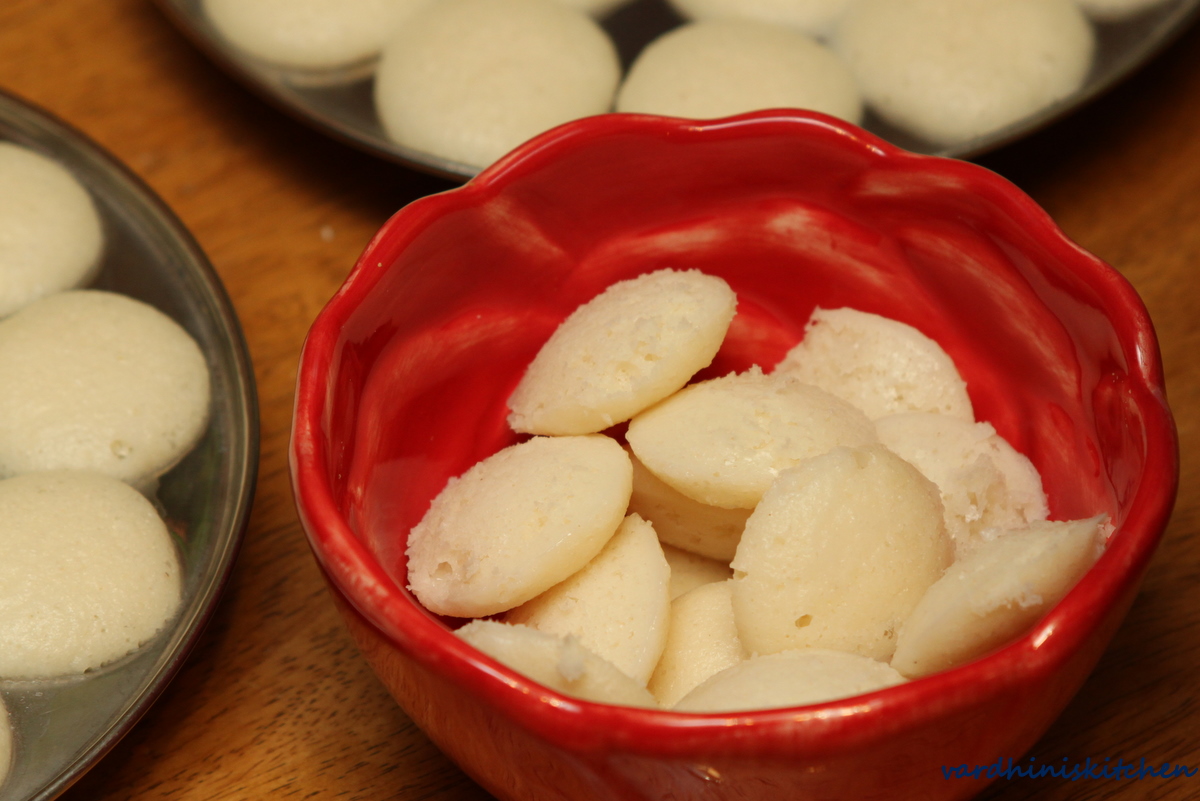 Cooks Joy - Mini Idlis and Sambar