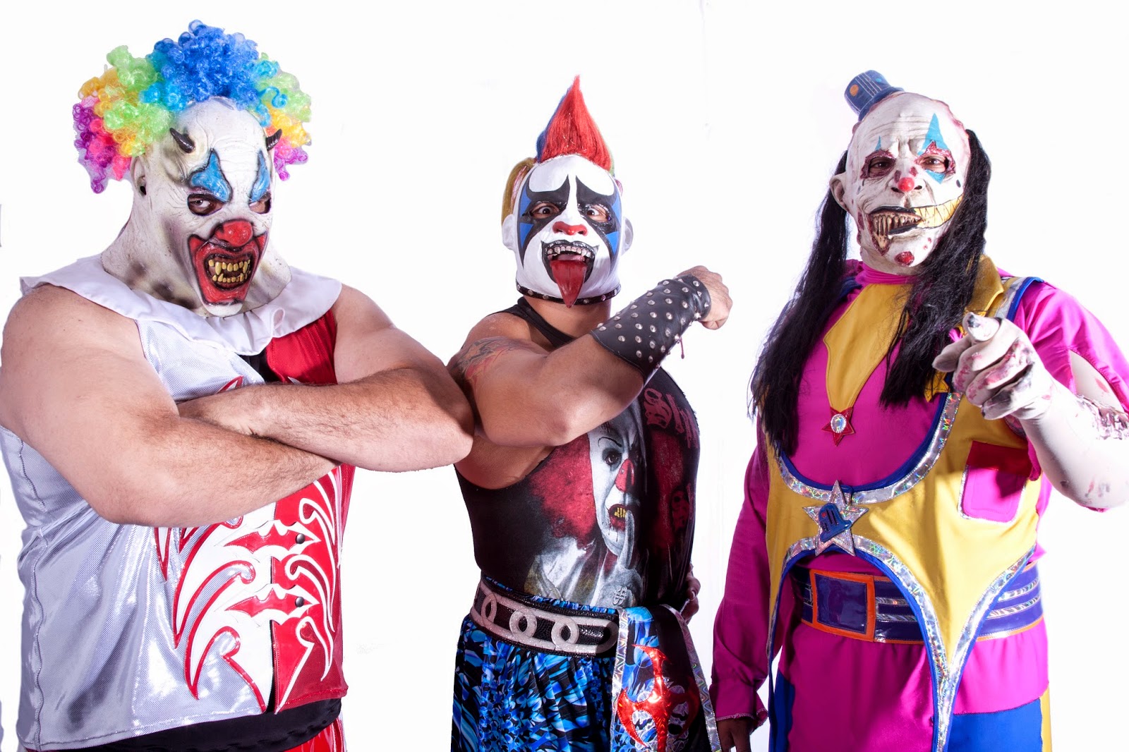 LUCHA LIBRE TRIPLE AAA: psycho circus payasos