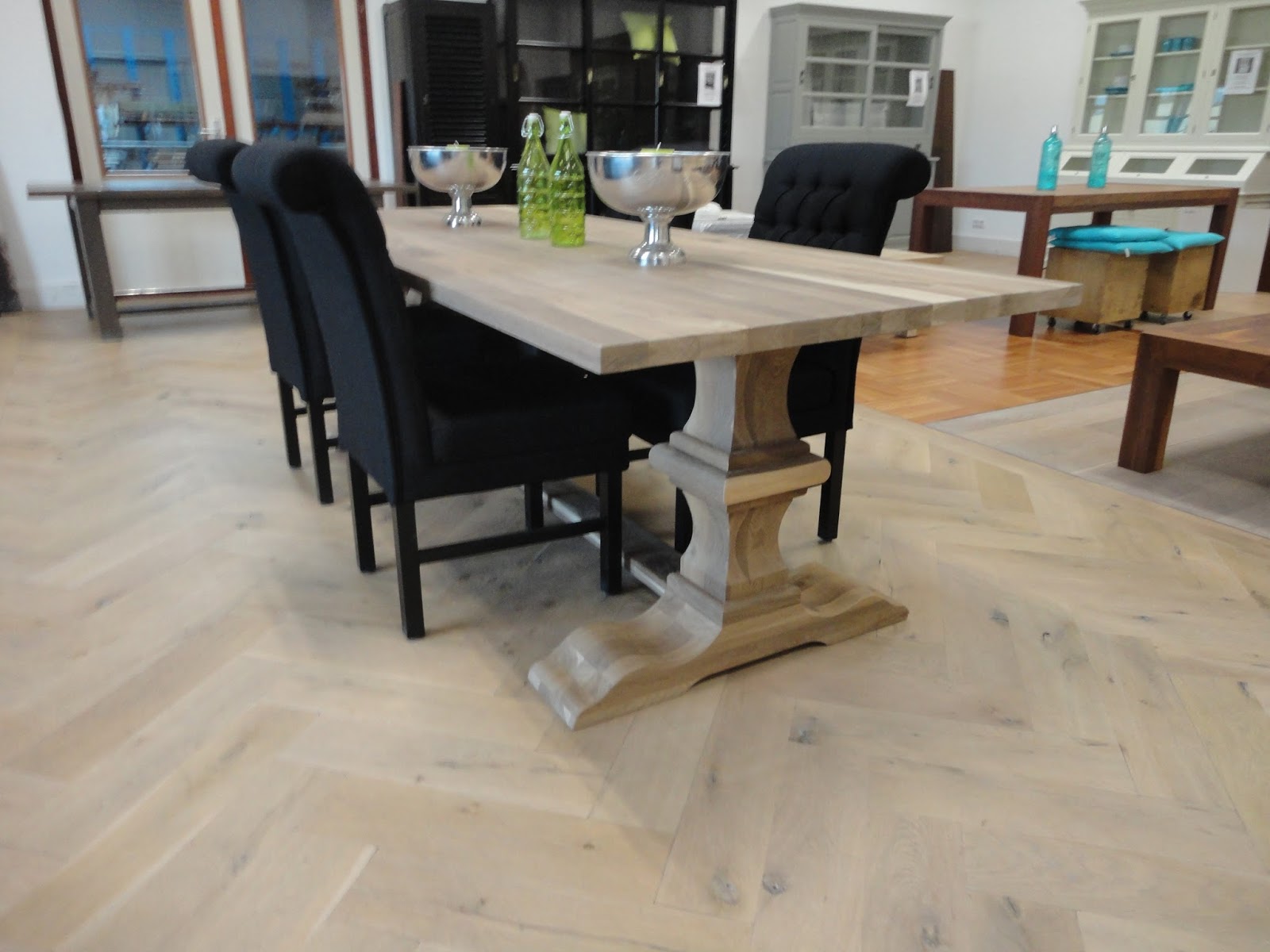 Rustieke landelijke tafel - Lindisfarne