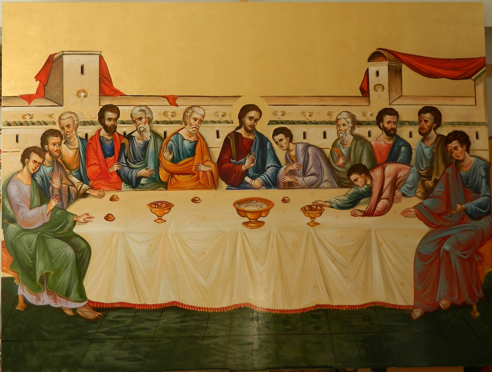 ICOANA taina si culoare: Cina cea de Taina