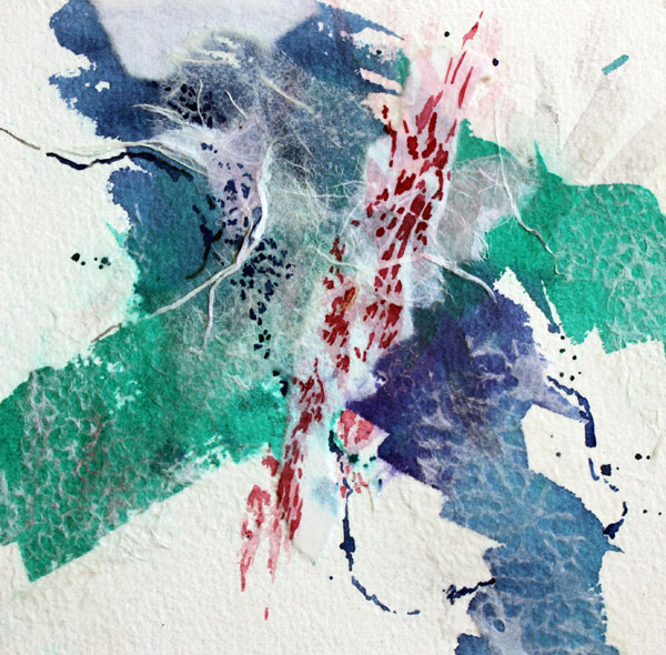 Nancy Goldman Art: Watercolor Collage