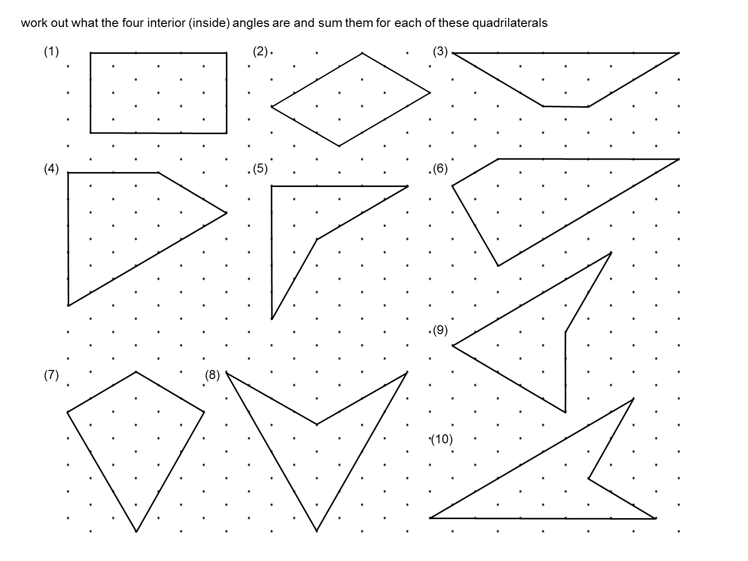 MEDIAN Don Steward mathematics teaching: isometric angles