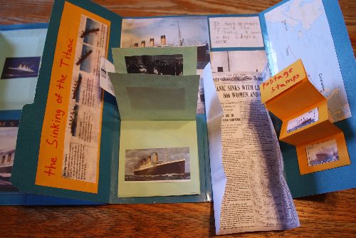 Smith Family News: Titanic Lapbook