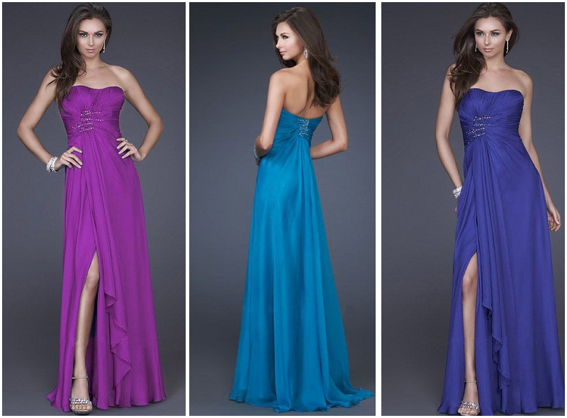 WhiteAzalea Prom Dresses: Strapless Prom Dresses in Different Colors