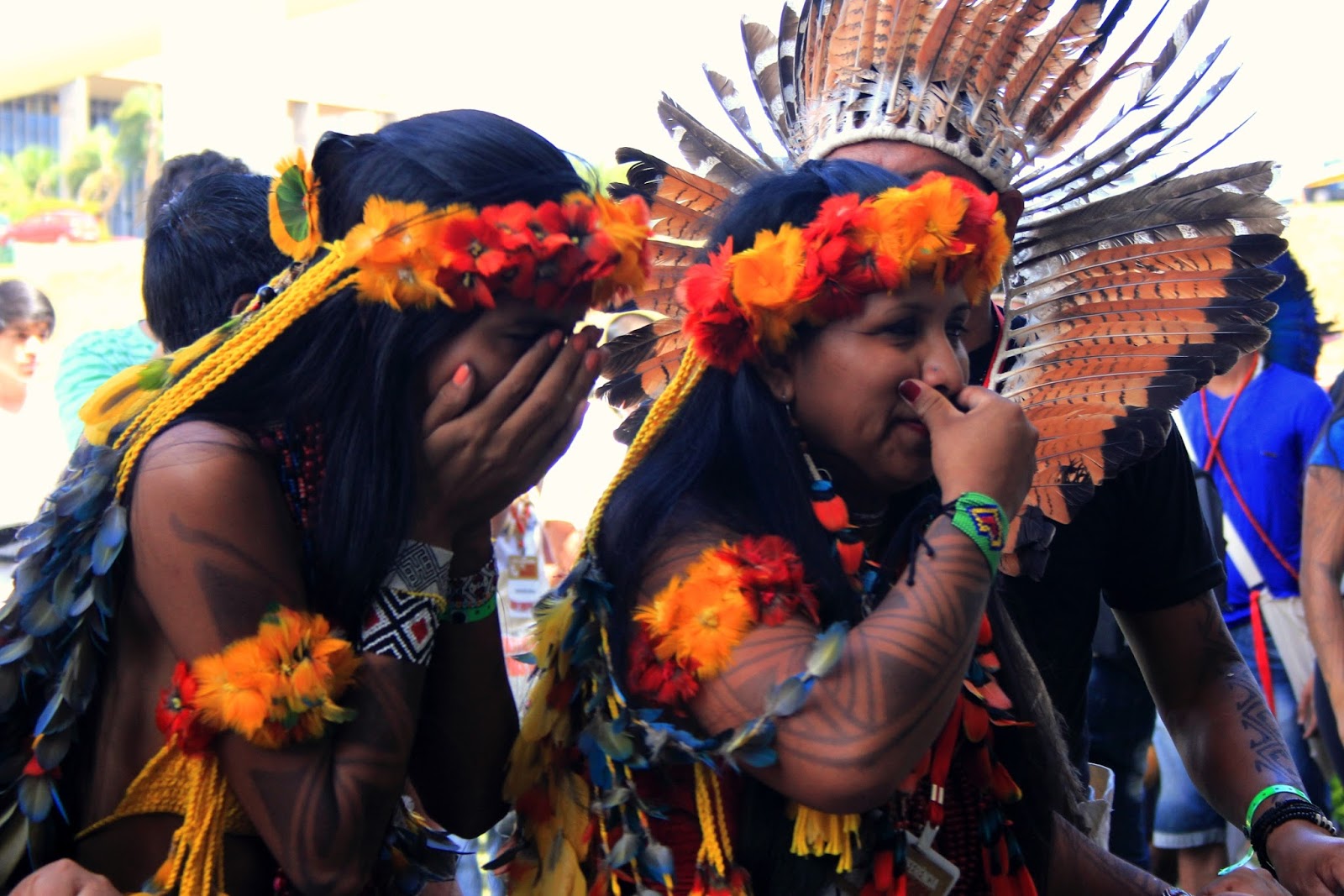ATIKUM: Indígenas ocupam as cúpulas do Congresso Nacional em defesa de ...