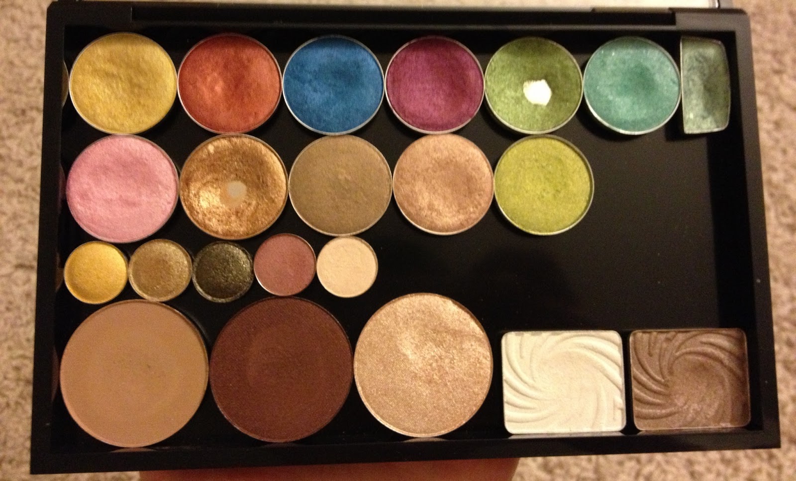 Beauty in the Breakdown: MAC Empties + Palette