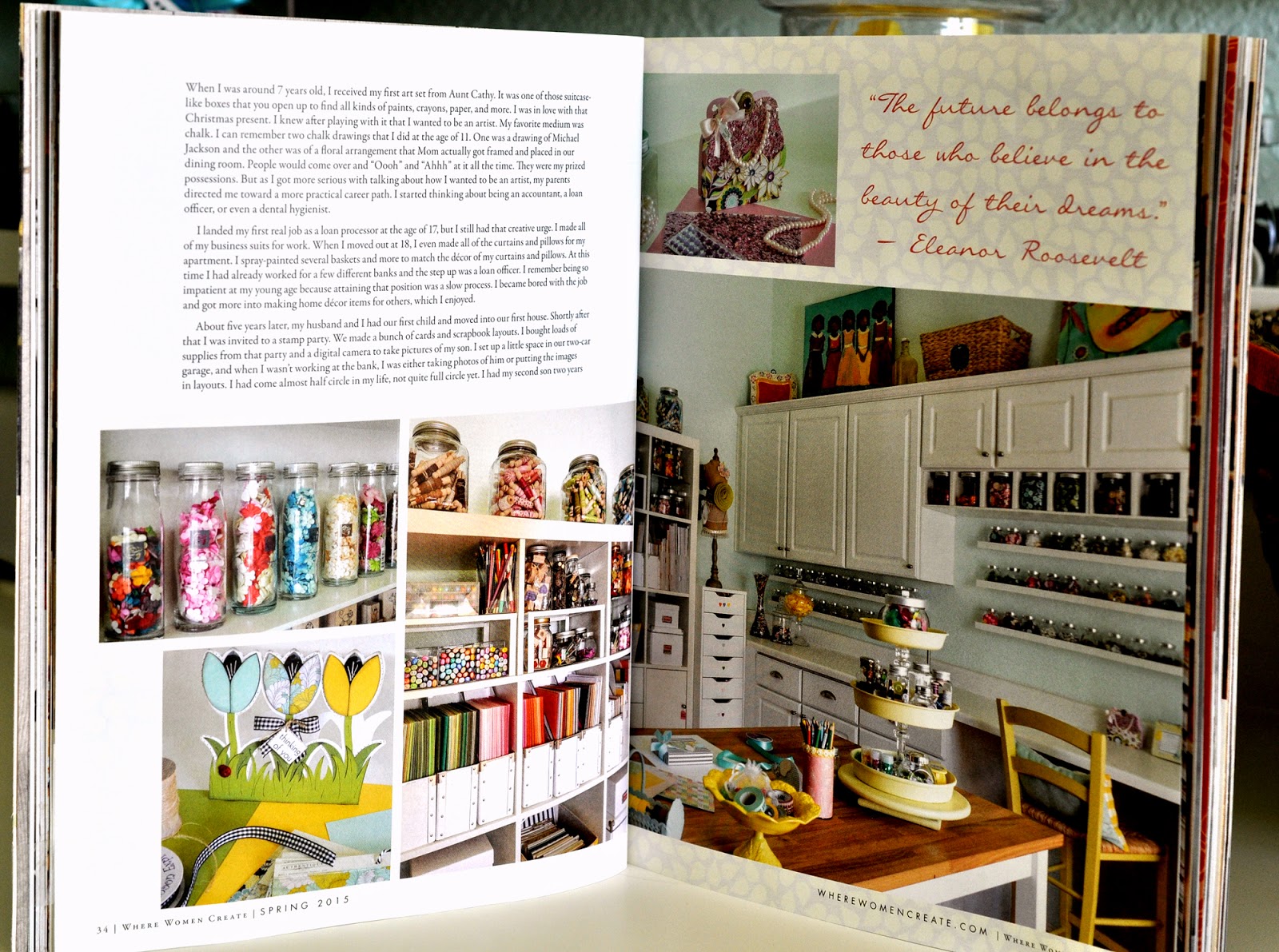 Hand to Paper: WHERE WOMEN CREATE........IT HAS ARRIVED..........