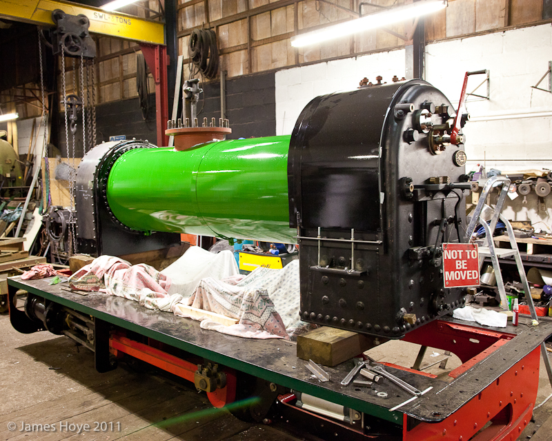 Bressingham Volunteer: All Change - Preparations for St Christopher ...