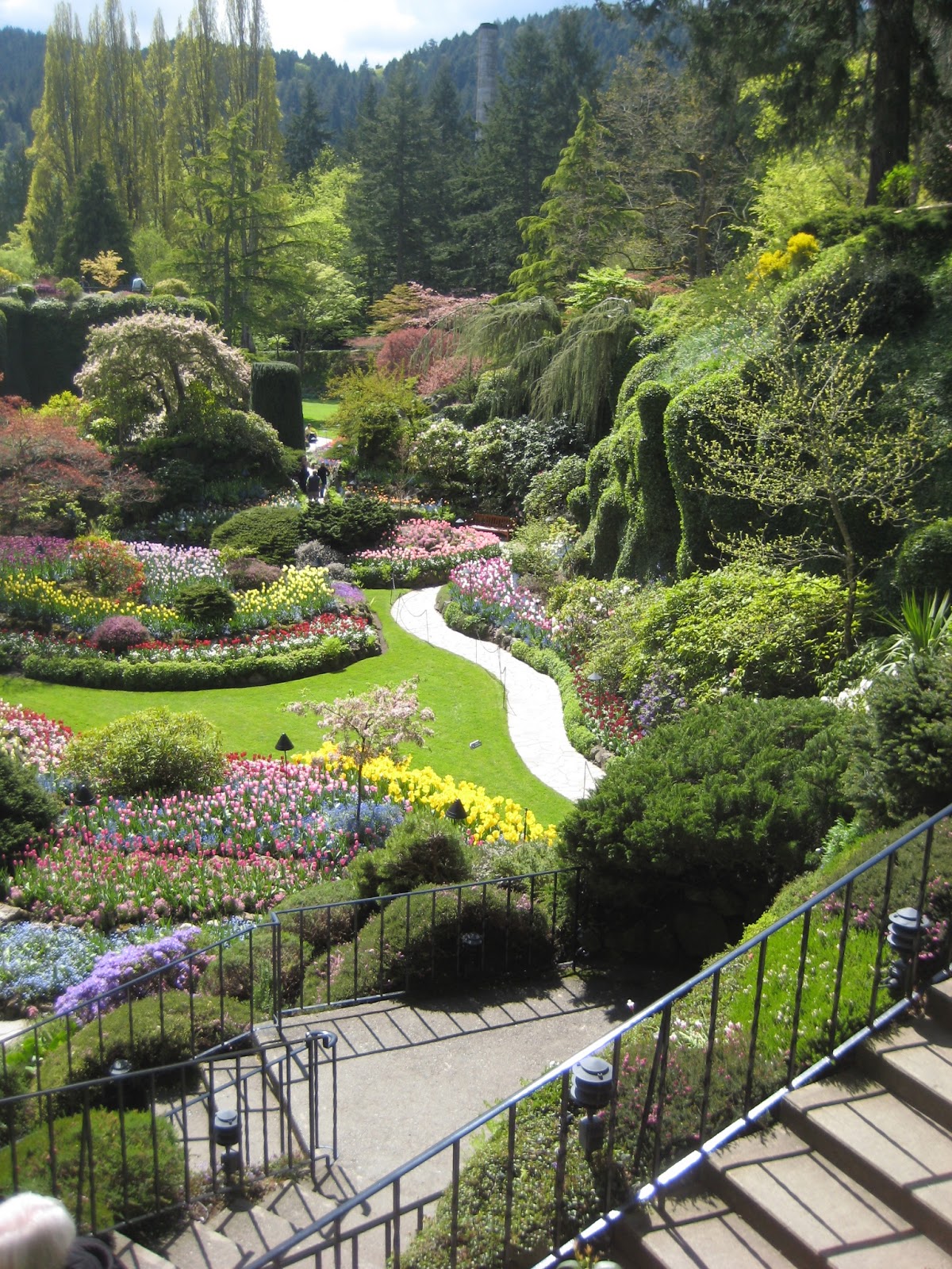 Victorian1885: Butchart Gardens April 2013
