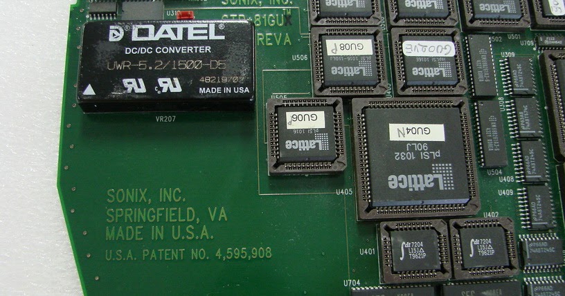 Semiconductor Equipment: SONIX SAM SAT Acoustic Microscopy PCB AD Board