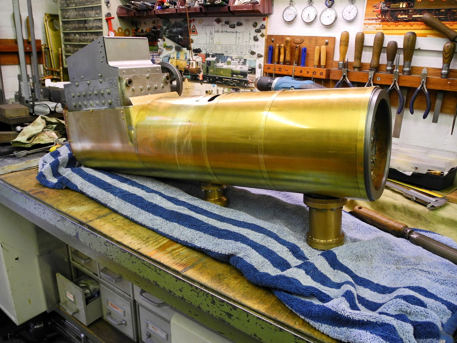 Württembergische T3: Boiler cladding