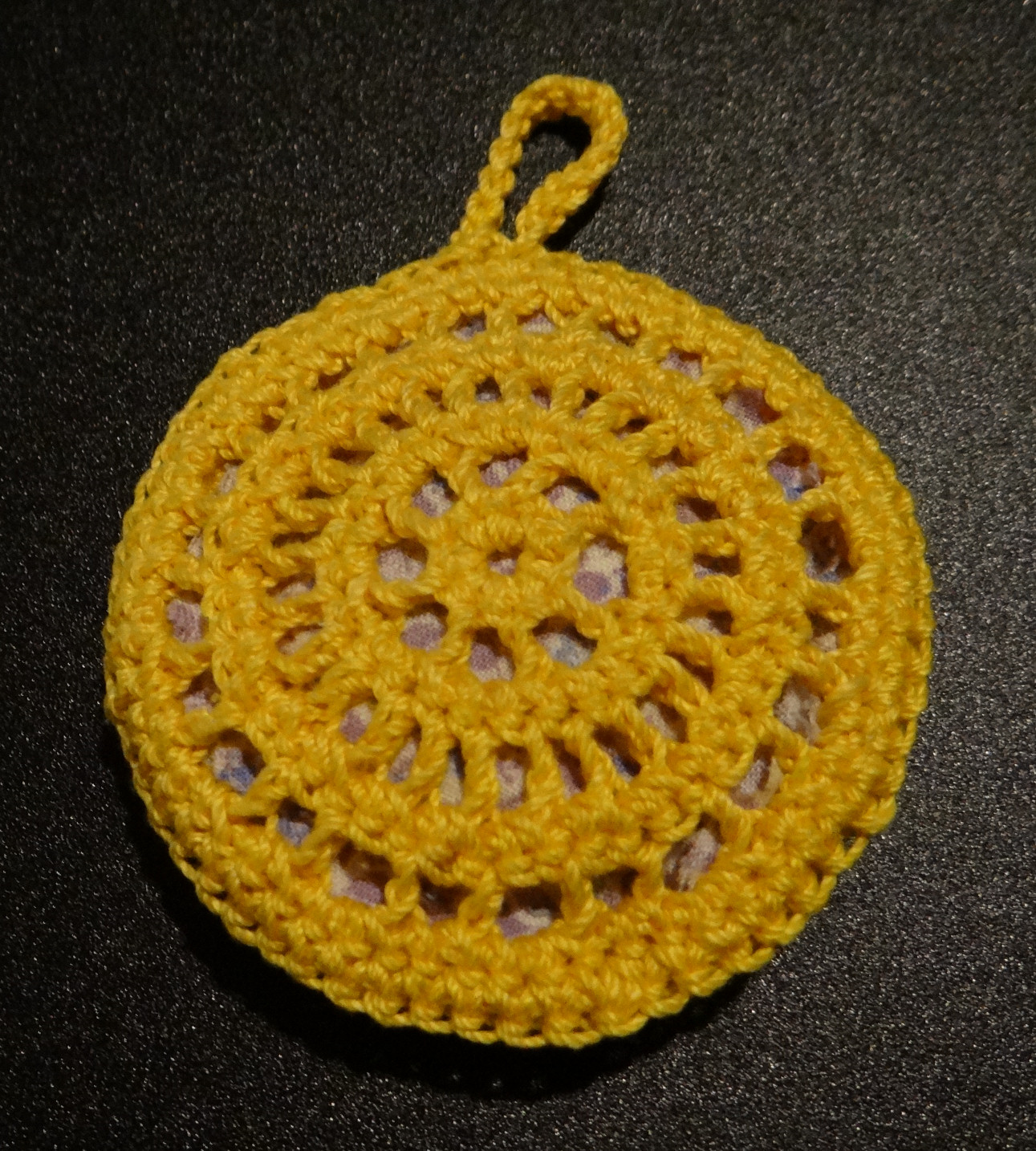 Don't Eat the Paste: Small Crocheted Sachet Pattern