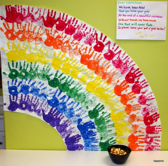 Tippytoe Crafts: Edible Rainbows